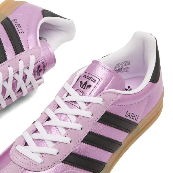 Adidas Gazelle Indoor Sneaker - Bliss Lilac/core Black