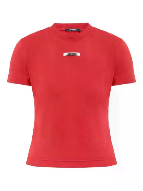 Jacquemus Logo-tag Short-sleeve T-shirt