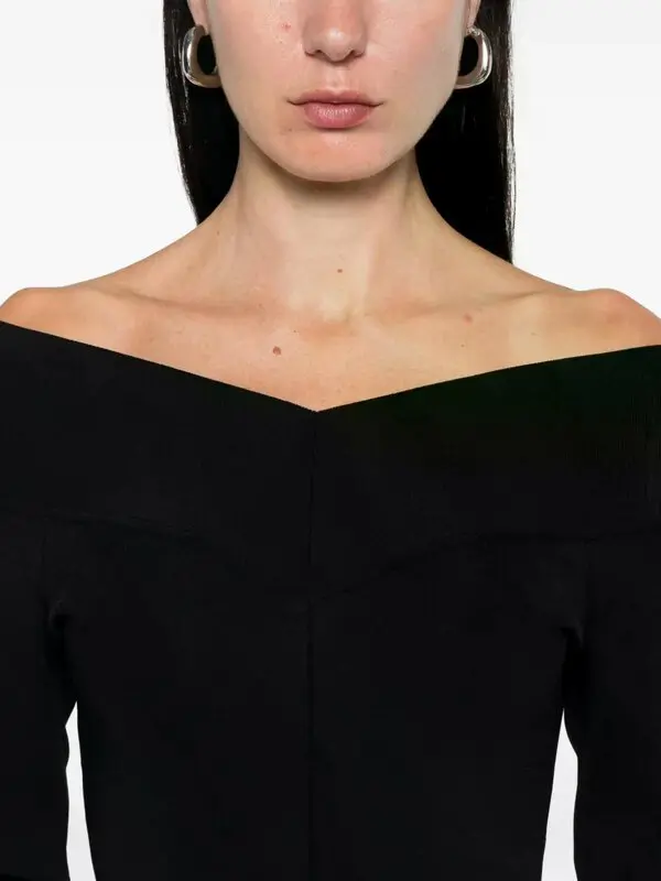 Stella McCartney Off-shoulder Midi Dress