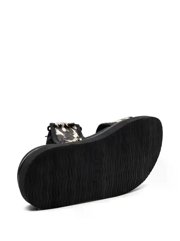 Hogan Double-strap Flat Sandals