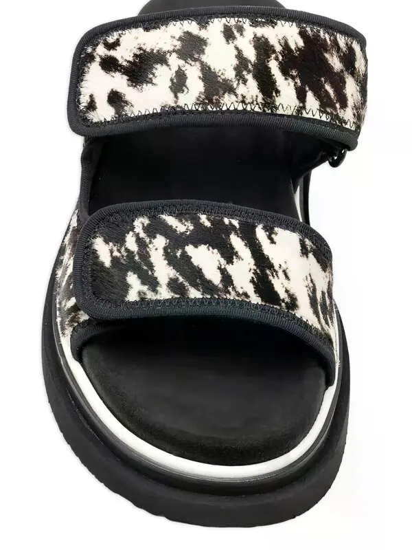 Hogan Double-strap Flat Sandals