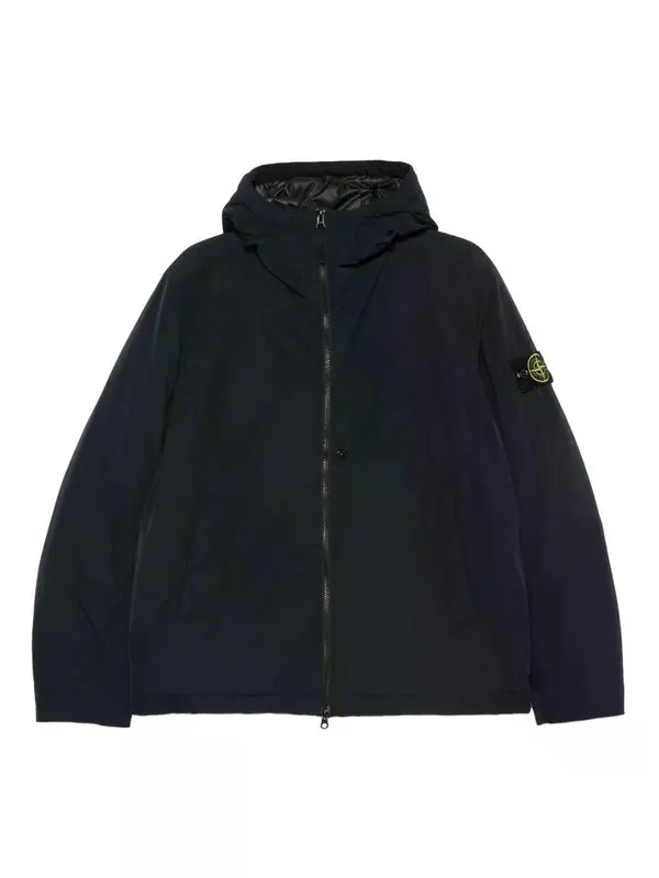 Stone Island Compass-motif Jacket - Blue
