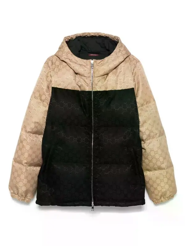 Gucci Gg Canvas Puffer Jacket