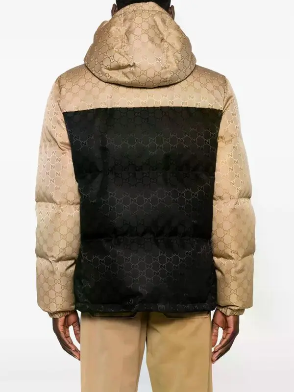 Gucci Gg Canvas Puffer Jacket