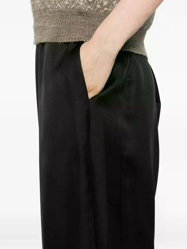 LISA YANG Silk Cropped Trousers