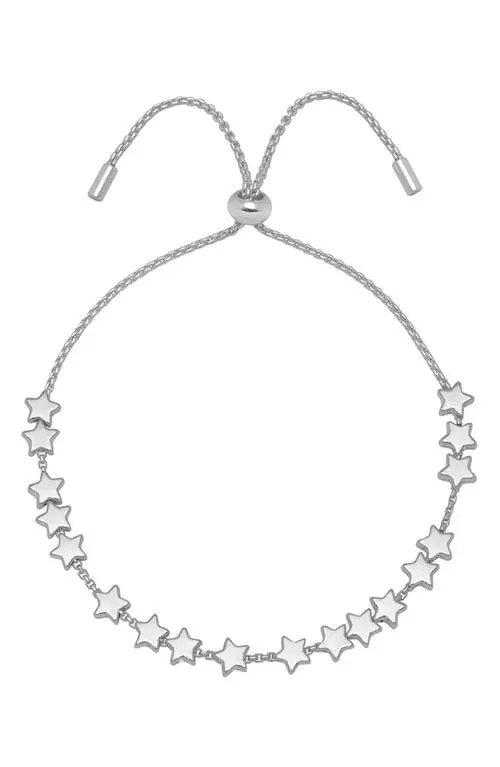 Estée Lauder Stars So Bright Chain Slider Bracelet - Silver