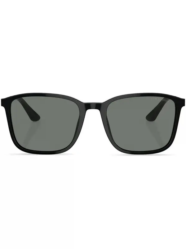 Giorgio Armani Square-frame Sunglasses - Black