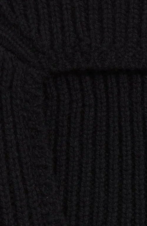 Rick Owens Sphinx Skull Rib Virgin Wool Balaclava