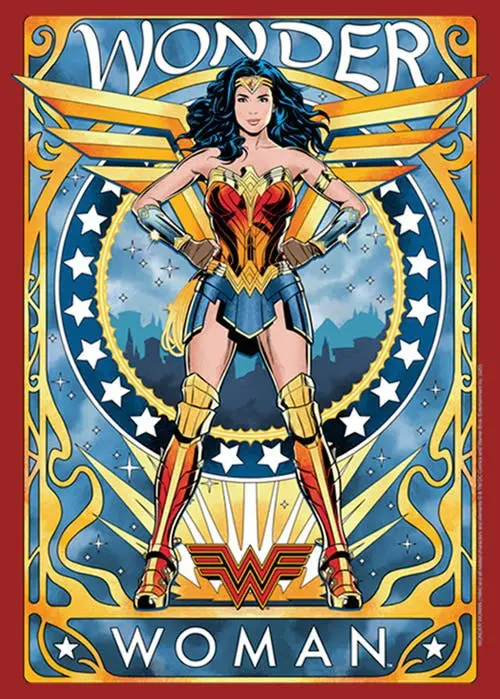 WONDER WOMAN 1984 Trading Card Graphic T-shirt