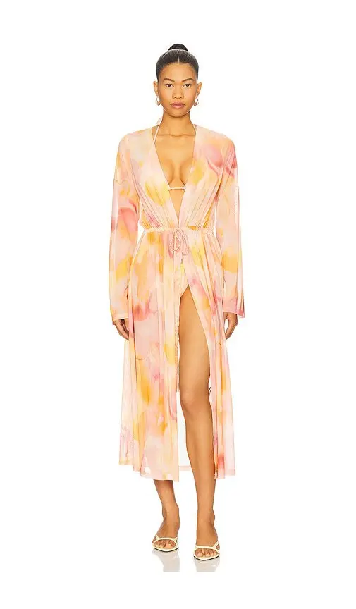 Devon Windsor Oakley Robe - Sunset