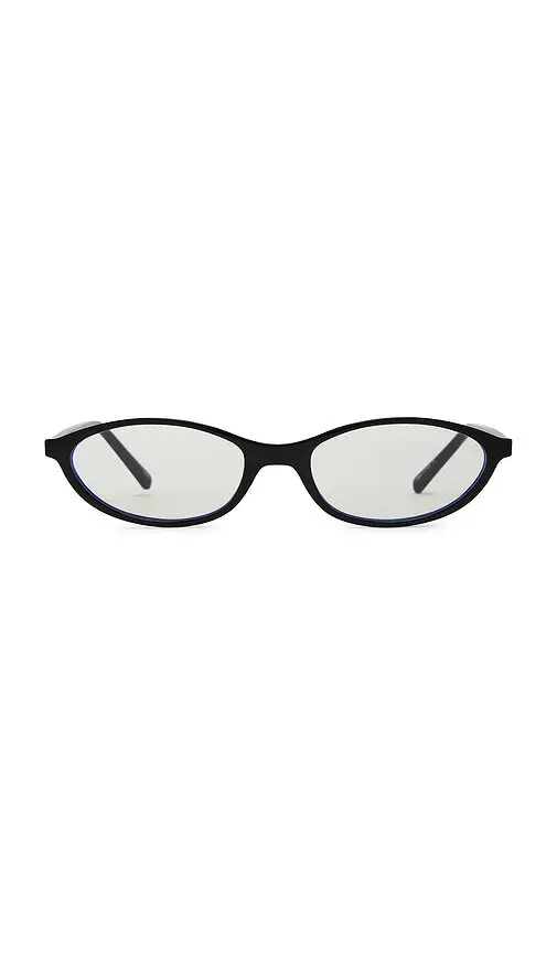 OTRA Hazel Blue Light Eyeglasses - Shiny Black