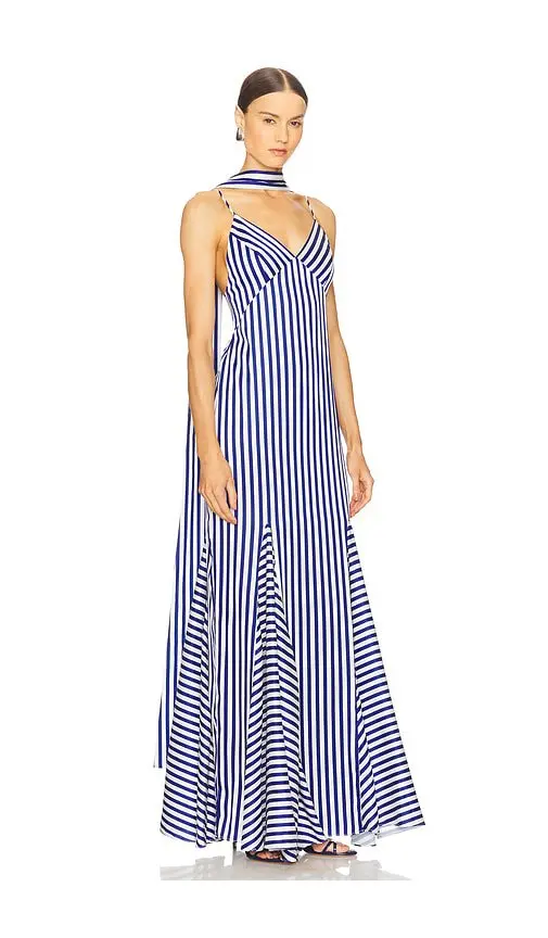 Katie May Tiki Gown In Royal