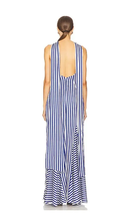 Katie May Tiki Gown In Royal