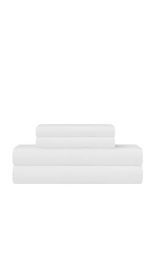 Barefoot Dreams Full Washed Bamboo Sheet Set - White