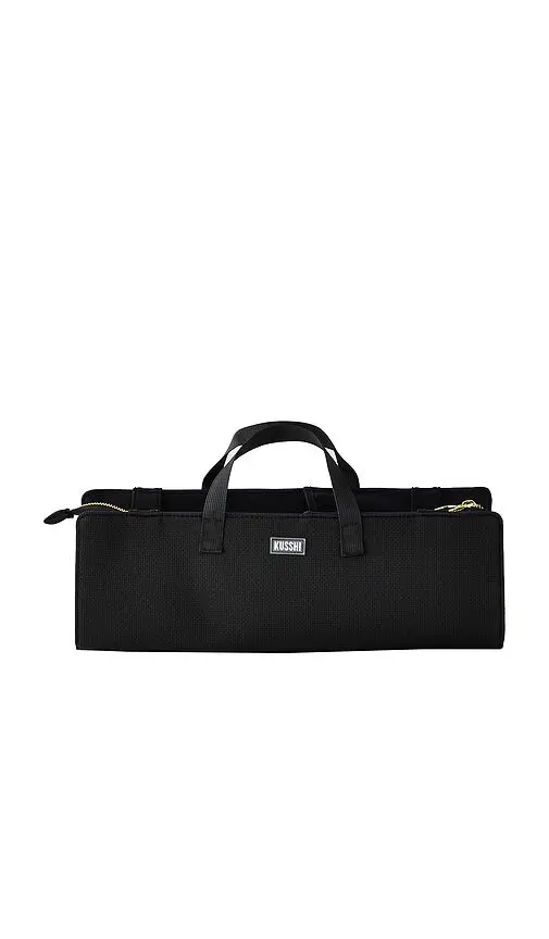 KUSSHI Hair Tools Bag - Black & Pink