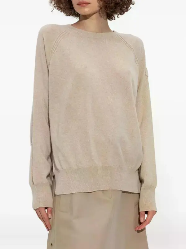 Moncler Raglan-sleeve Cashmere Sweater