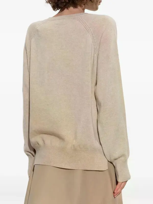 Moncler Raglan-sleeve Cashmere Sweater