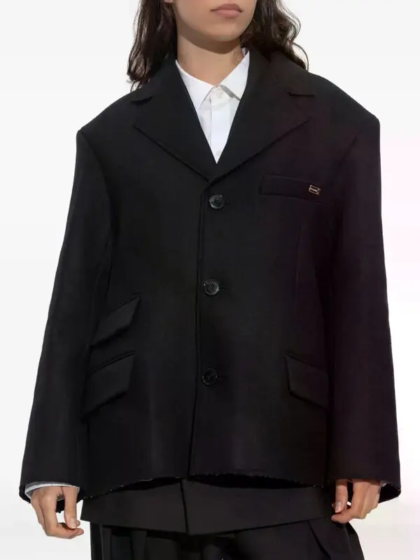 Victoria Beckham Raw-cut Blazer