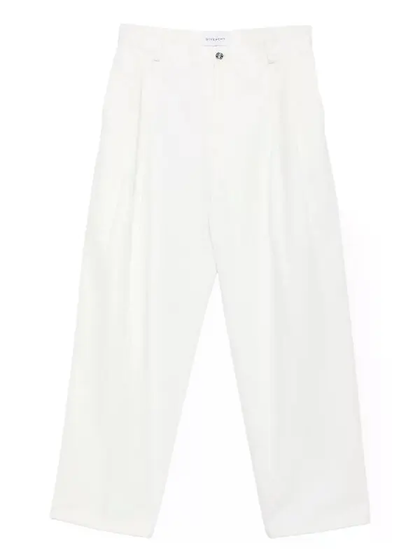 Givenchy Pleated Wide-leg Trousers