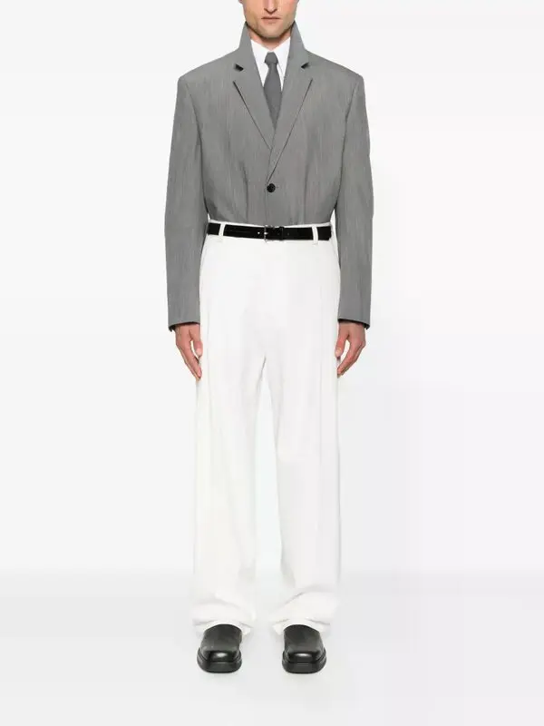 Givenchy Pleated Wide-leg Trousers