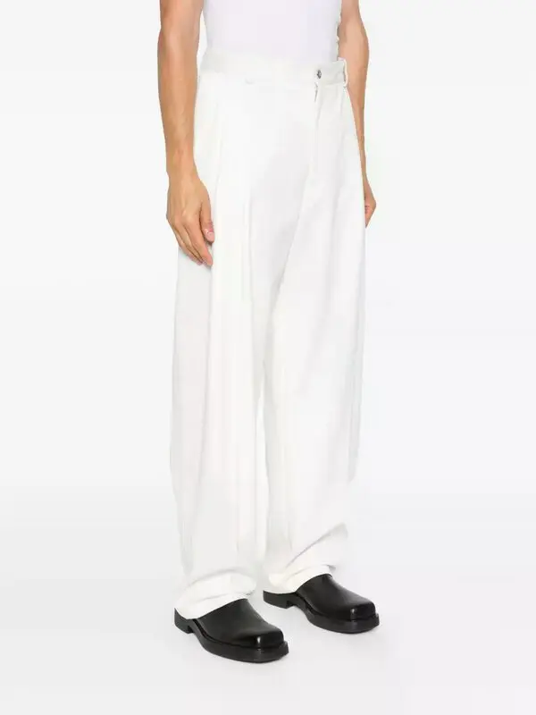 Givenchy Pleated Wide-leg Trousers