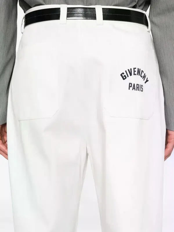 Givenchy Pleated Wide-leg Trousers