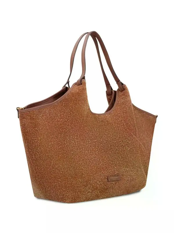 GIANNI CHIARINI Suede Tote Bag