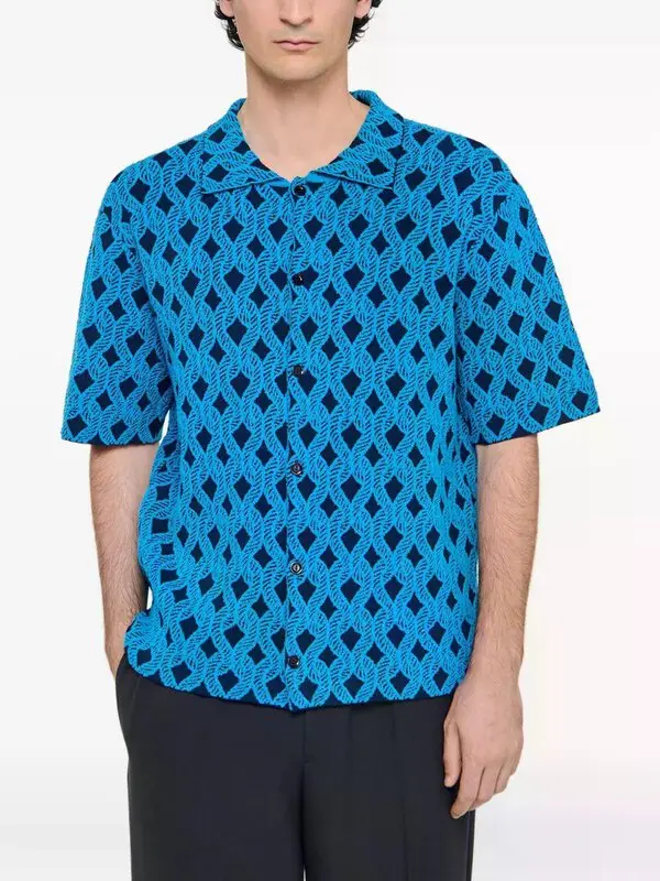 Sandro Patterned Short-sleeve Shirt