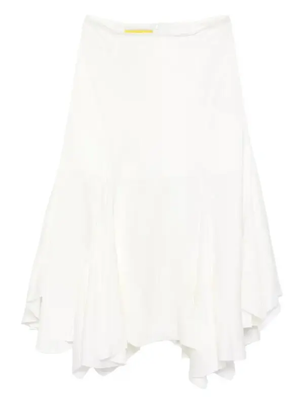 MARQUES' ALMEIDA Handkerchief-hem Skirt - Neutrals