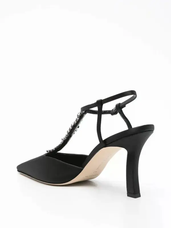 Manolo Blahnik 90mm Sufik Heeled Sandals