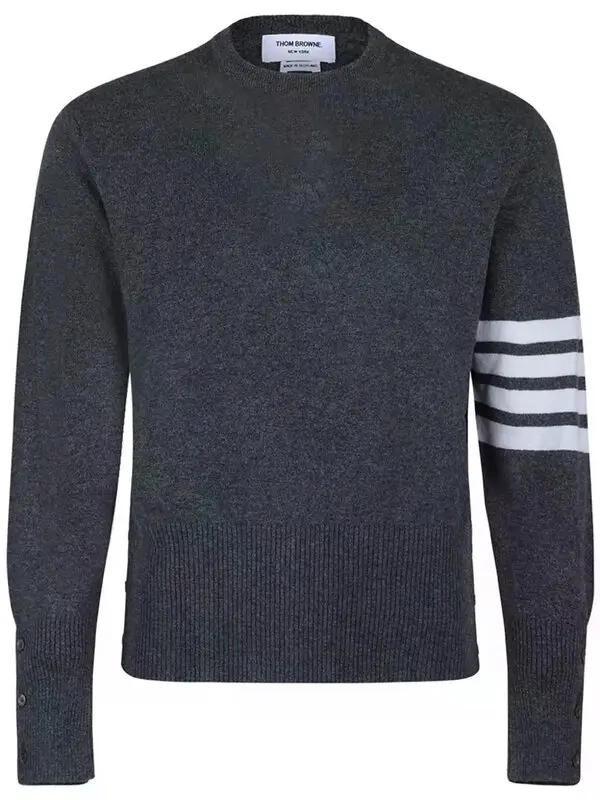 Thom Browne 4-bar Sweater - Grey