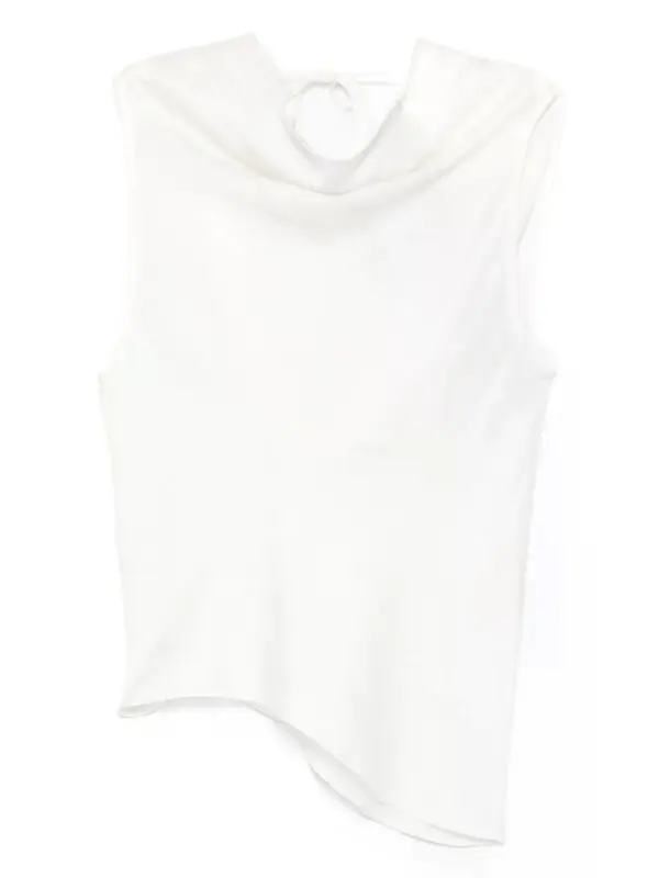 MARQUES' ALMEIDA Asymmetric Cowl-neck Top
