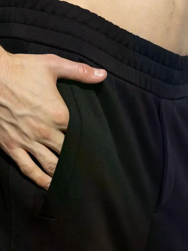 Moncler Cotton Track Pants - Black