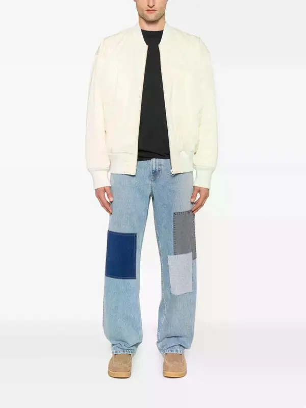 Axel Arigato Zine Patch-detail Jeans - Blue