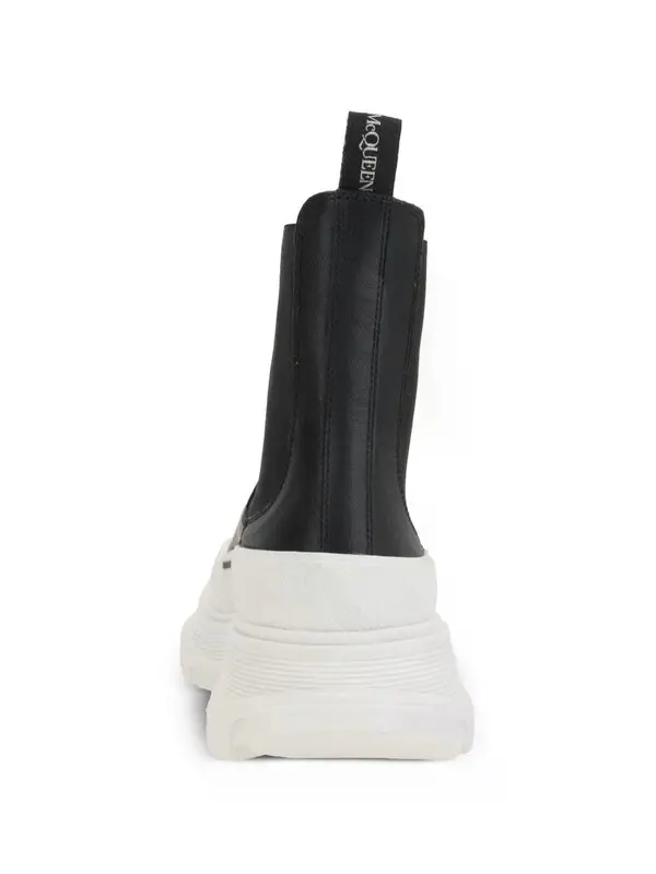 Alexander McQueen 50mm Tread Slick Chelsea Boots - Black