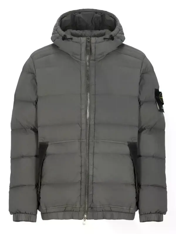 Stone Island Quilted Hooded Down Jacket