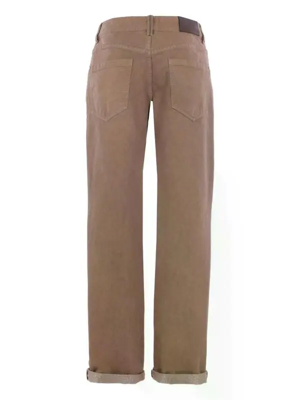 Brunello Cucinelli Logo-patch Jeans