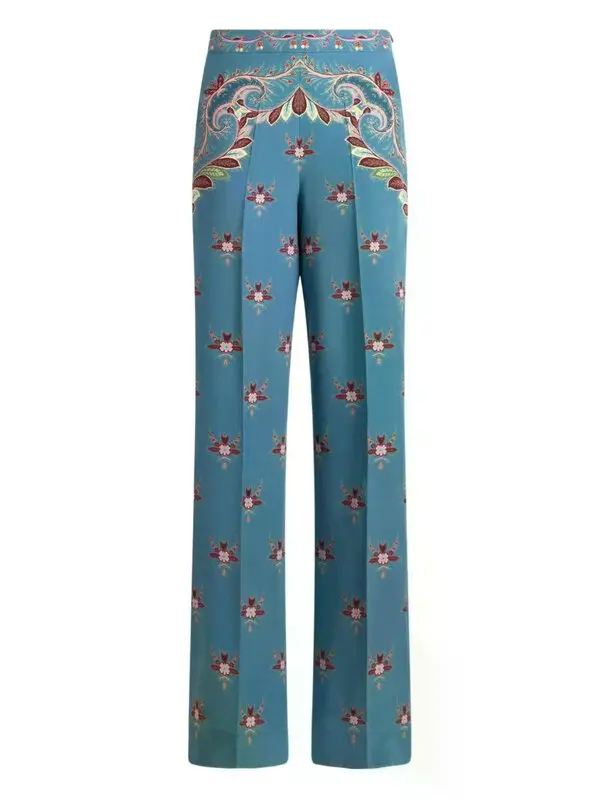 Etro Floral-print Trousers