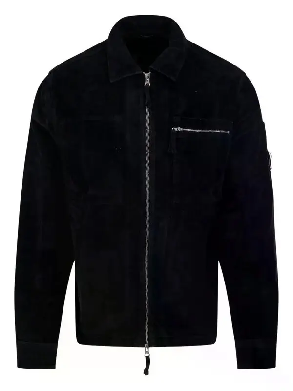 C.P. COMPANY Zip-fastening Corduroy Shirt
