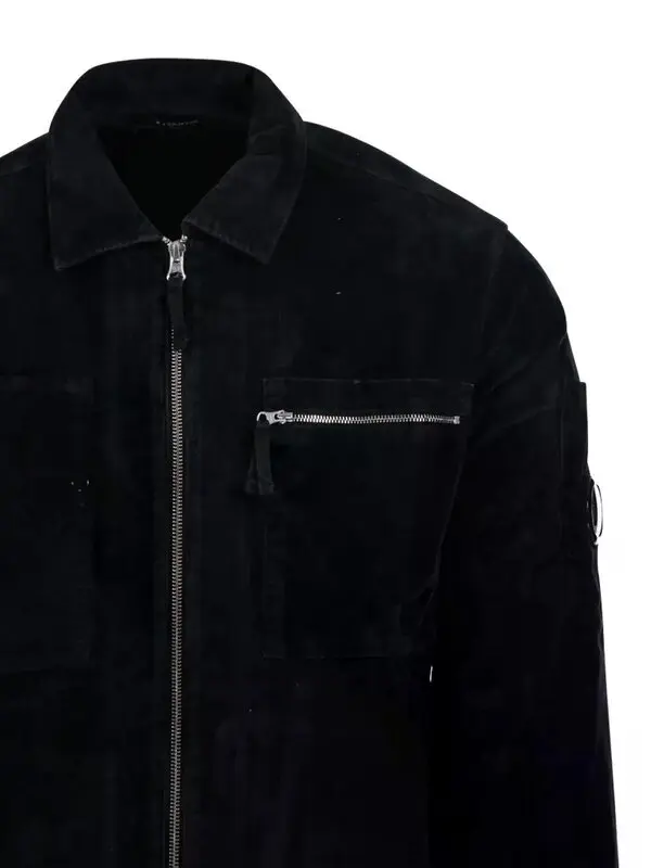 C.P. COMPANY Zip-fastening Corduroy Shirt