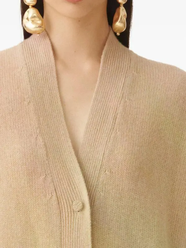 Fabiana Filippi V-neck Cardigan - Neutrals