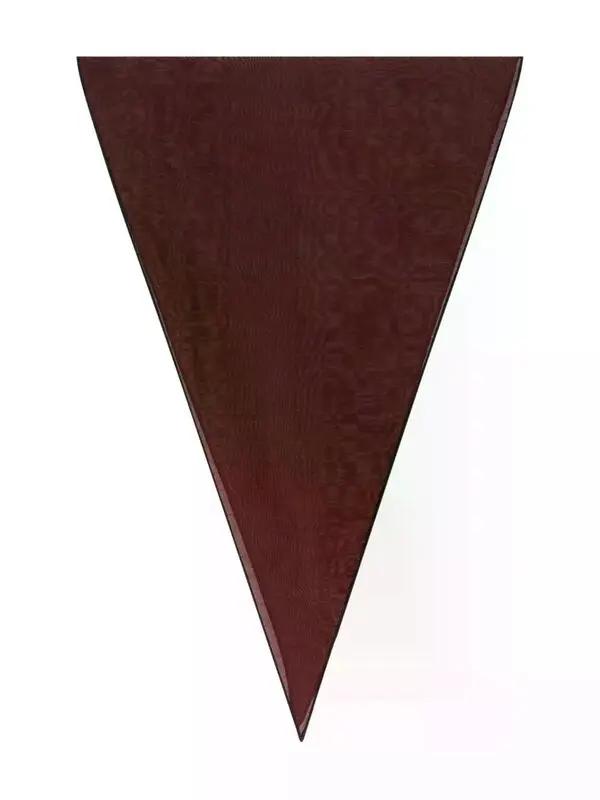 Zegna Triangular-edged Scarf - Brown