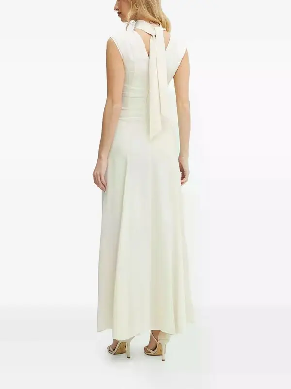 Karl Lagerfeld Ruffle-trim Maxi Dress