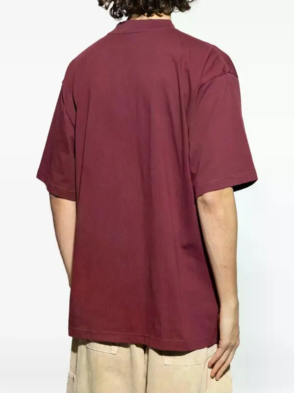 Balenciaga Logo-print T-shirt - Red