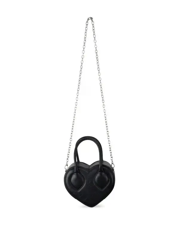 AMBUSH Heart Top-handle Shoulder Bag - Black