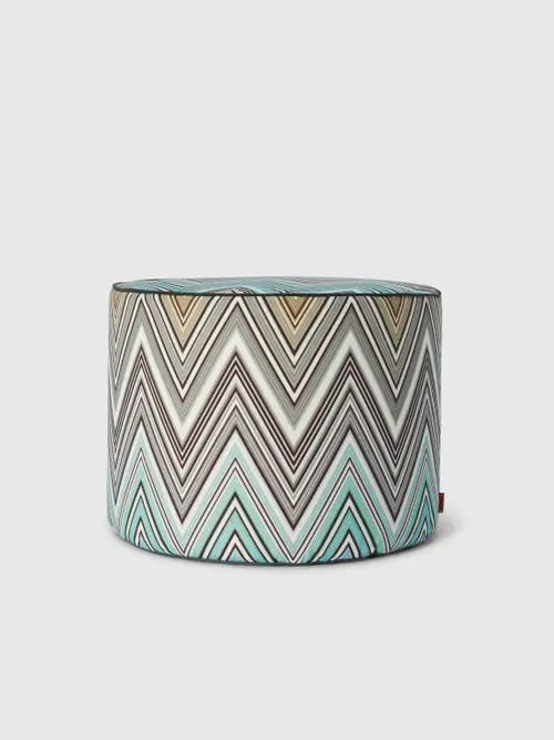 Missoni Kew Outdoor Cylinder Pouf 40x30 - Multicoloured