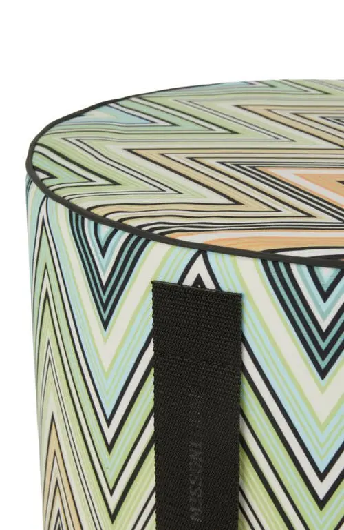 Missoni Kew Outdoor Cylinder Pouf 40x30 - Orange