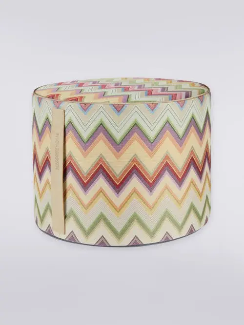 Missoni Agadir Cylindrical Pouffe 40x30 Cm - Multicoloured