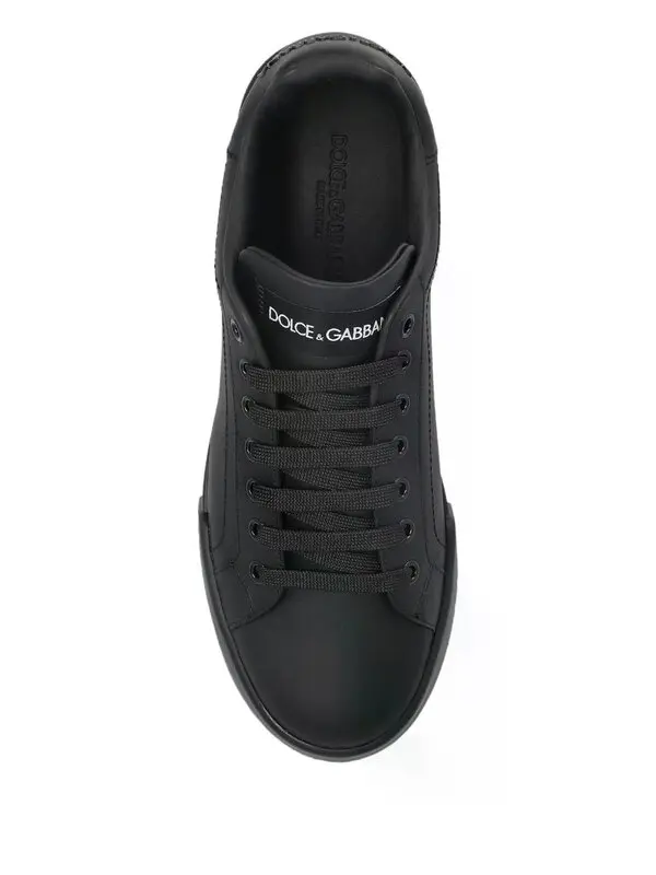 Dolce & Gabbana Leather Low-top Sneakers