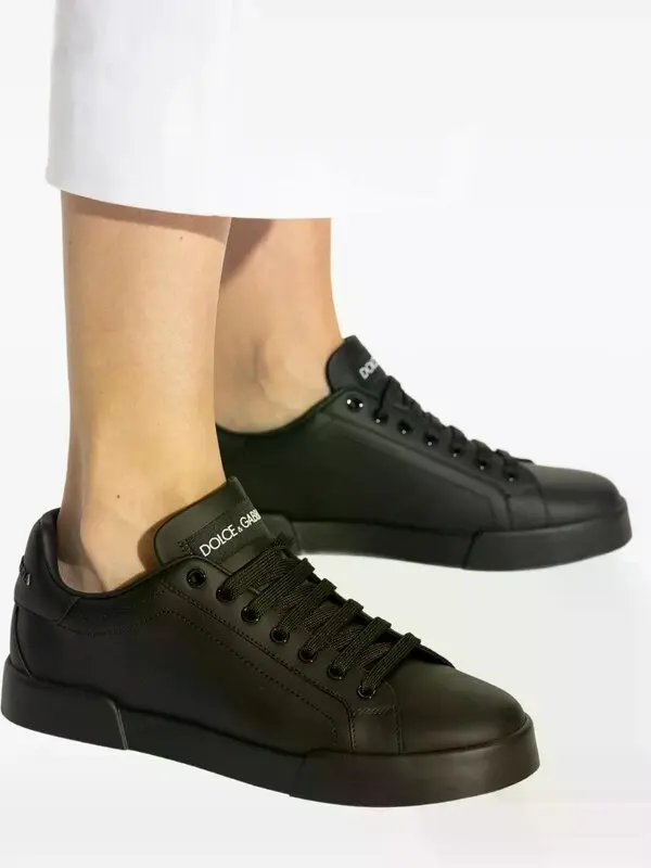 Dolce & Gabbana Leather Low-top Sneakers